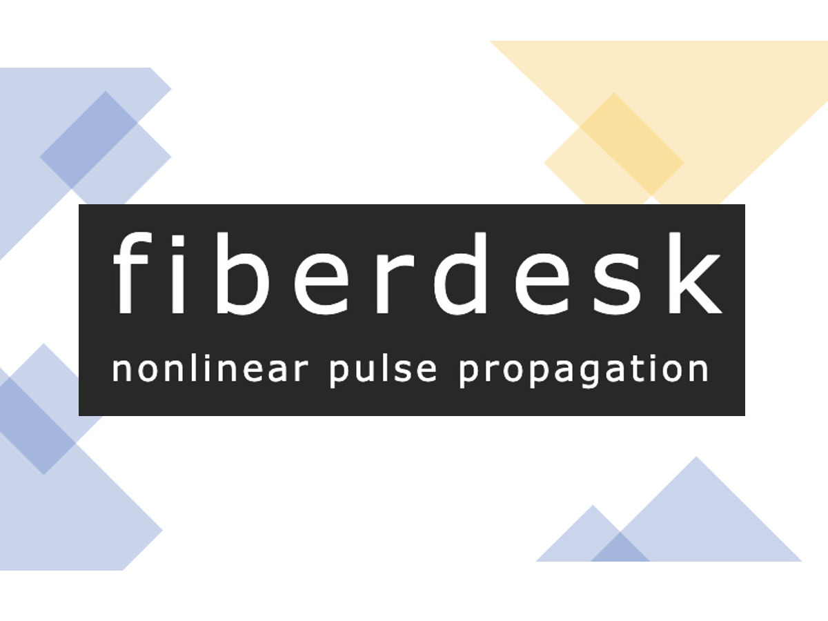 线性和非线性脉冲传输软件Fiberdesk | 优适（北京）科技有限公司